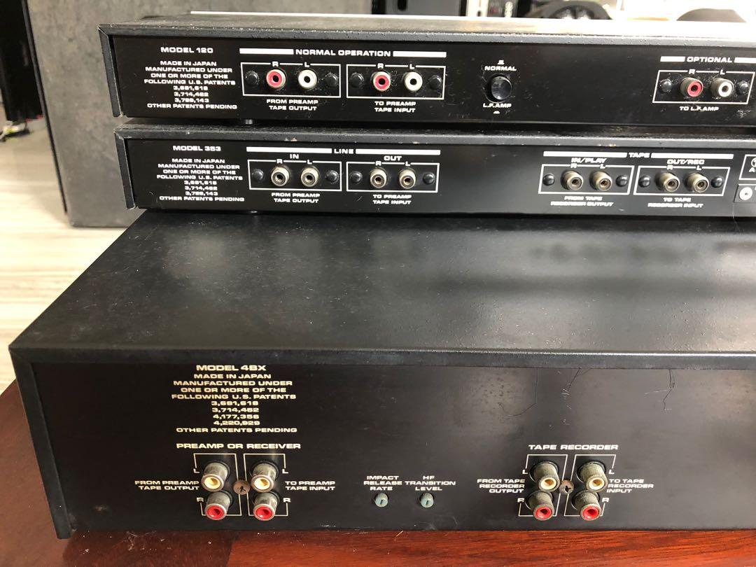 Rare DBX 4BX, DBX 353, DBX 120 - excellent!, Audio, Soundbars, Speakers ...