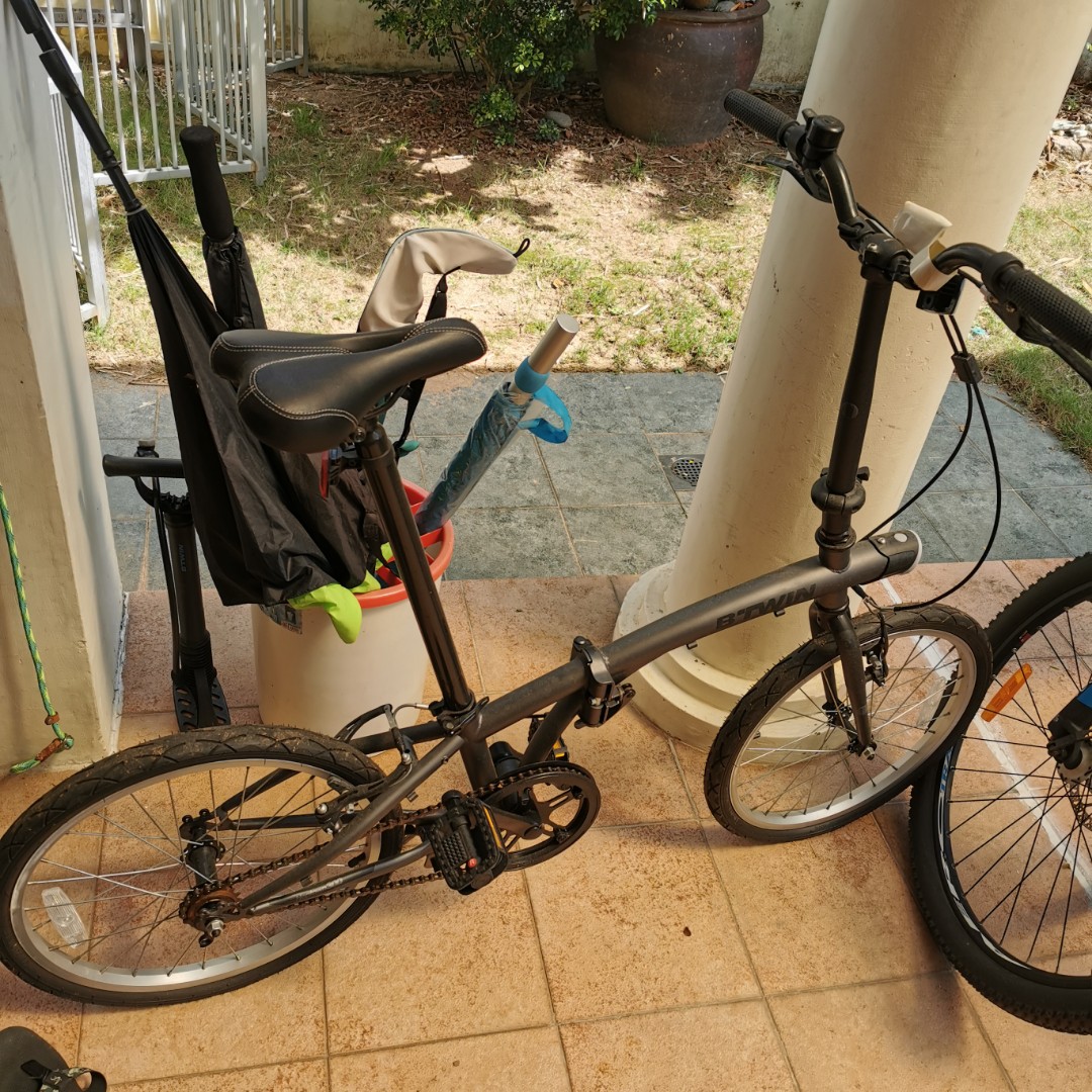 Tilt 100 Foldable Bike Decathlon, Sports Equipment, Bicycles & Parts ...