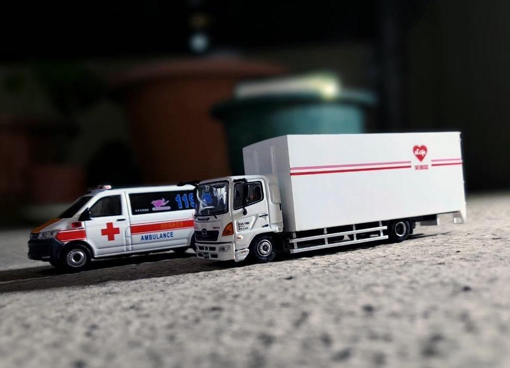 Tiny Taiwan Hi-Life 1/76 Hino 500 Box Lorry (Collaboration Edition ...