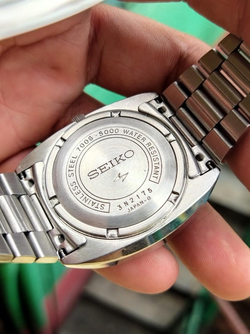 Vintage Seiko 7006-5000, Men's Fashion, Watches & Accessories, Watches ...