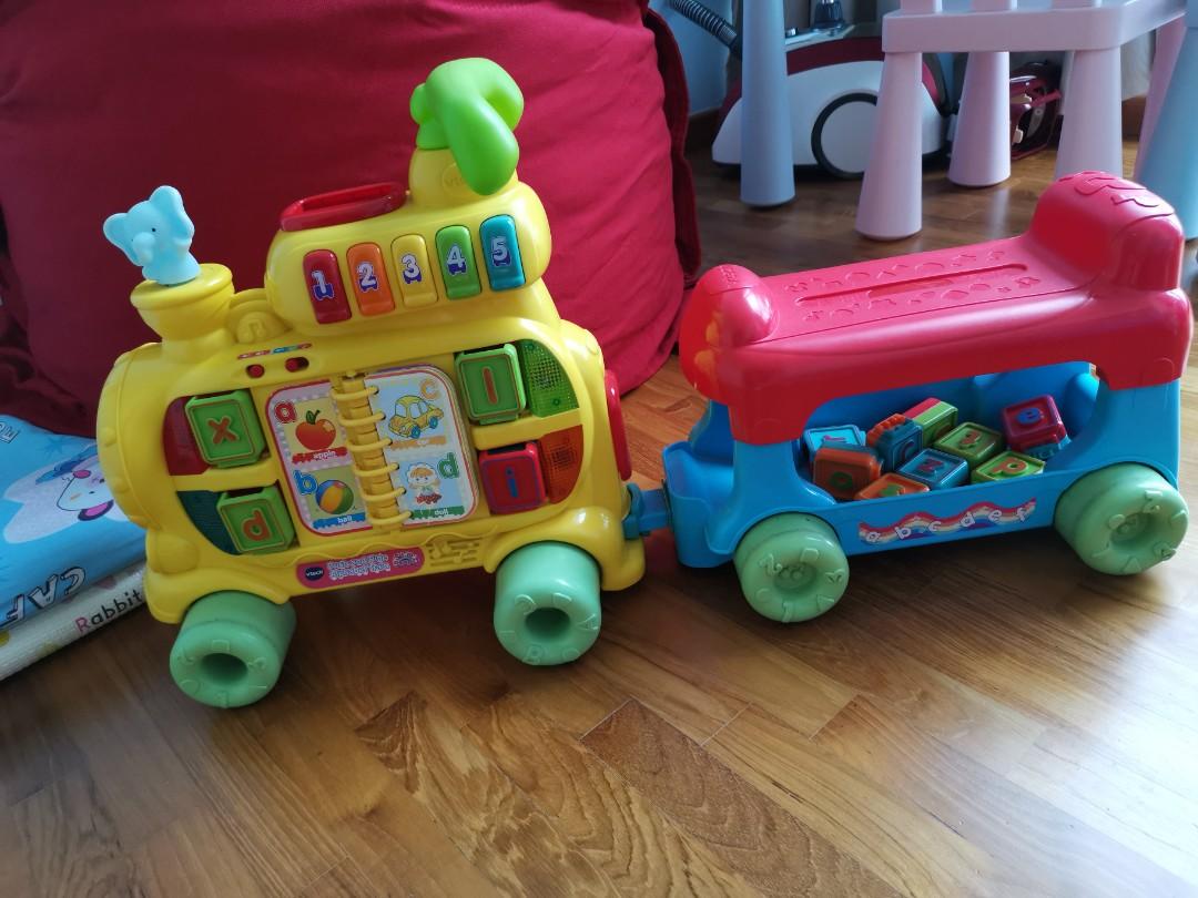 Vtech Alphabet train, Babies & Kids, Infant Playtime on Carousell