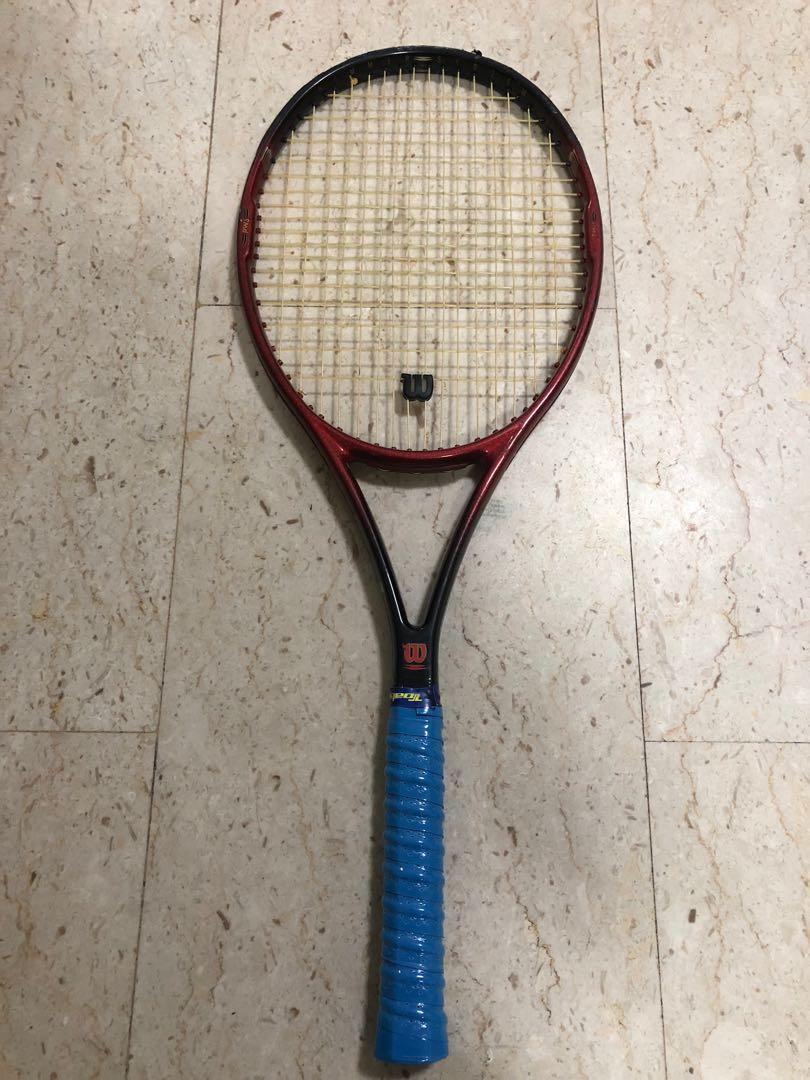 Wilson Tennis Racket (Ultra Hammer System), Sports Equipment, Sports ...