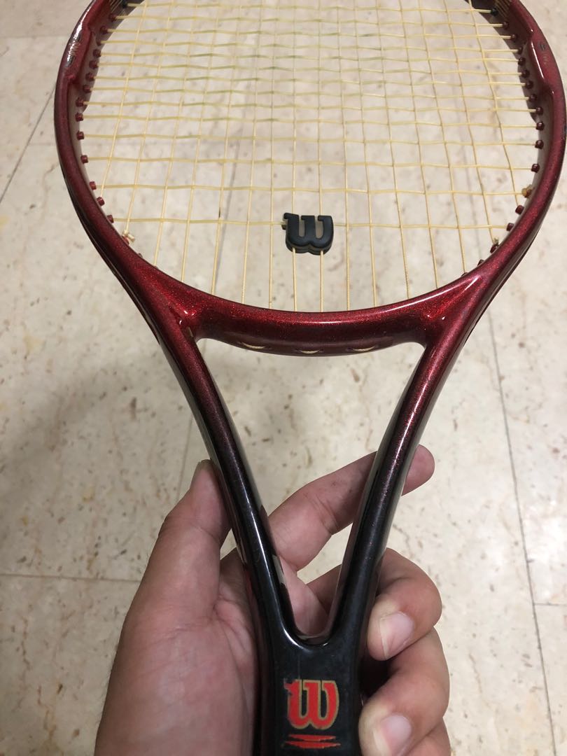 Wilson Tennis Racket (Ultra Hammer System), Sports Equipment, Sports ...