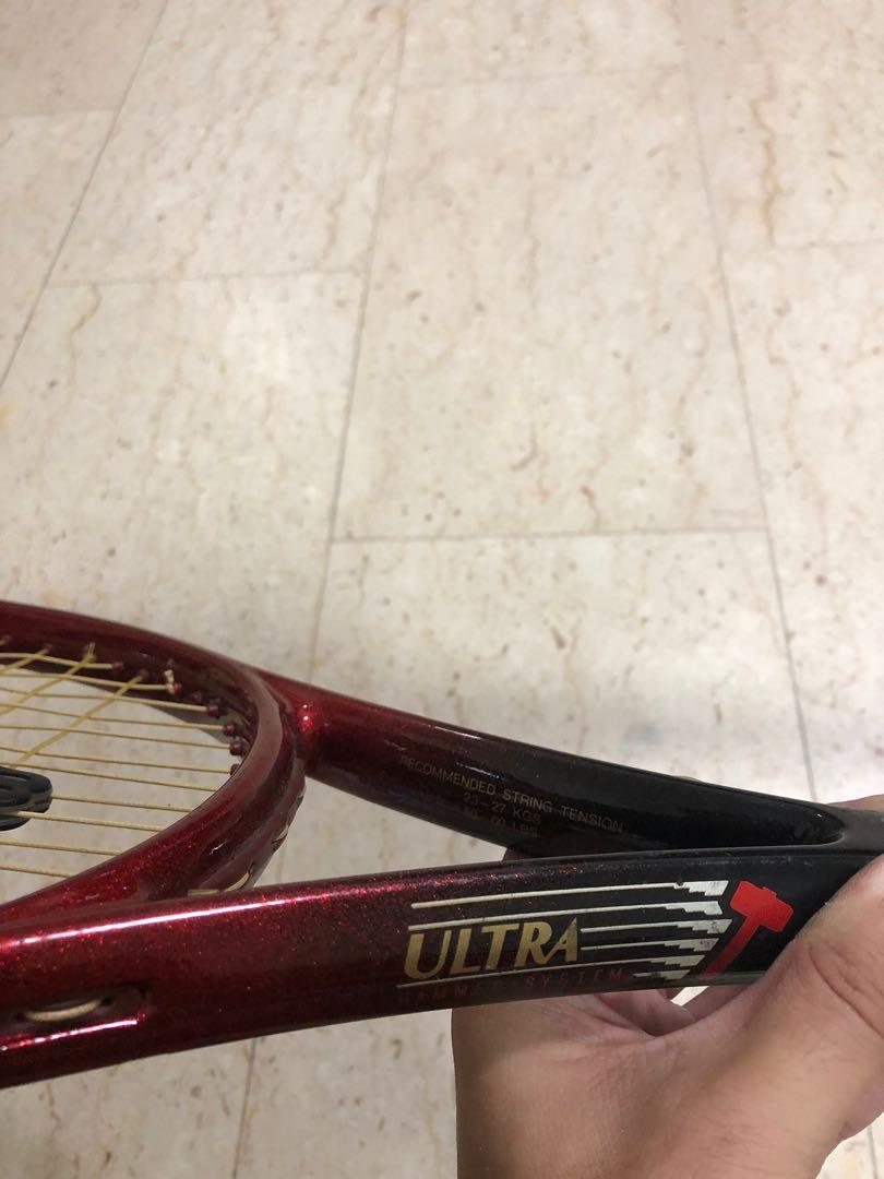 Wilson Tennis Racket (Ultra Hammer System), Sports Equipment, Sports ...