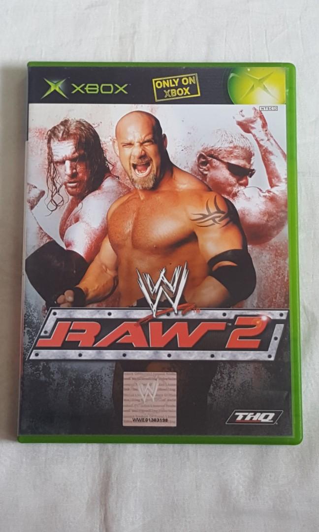 XBOX WWE Raw 2, Video Gaming, Video Games, Xbox on Carousell