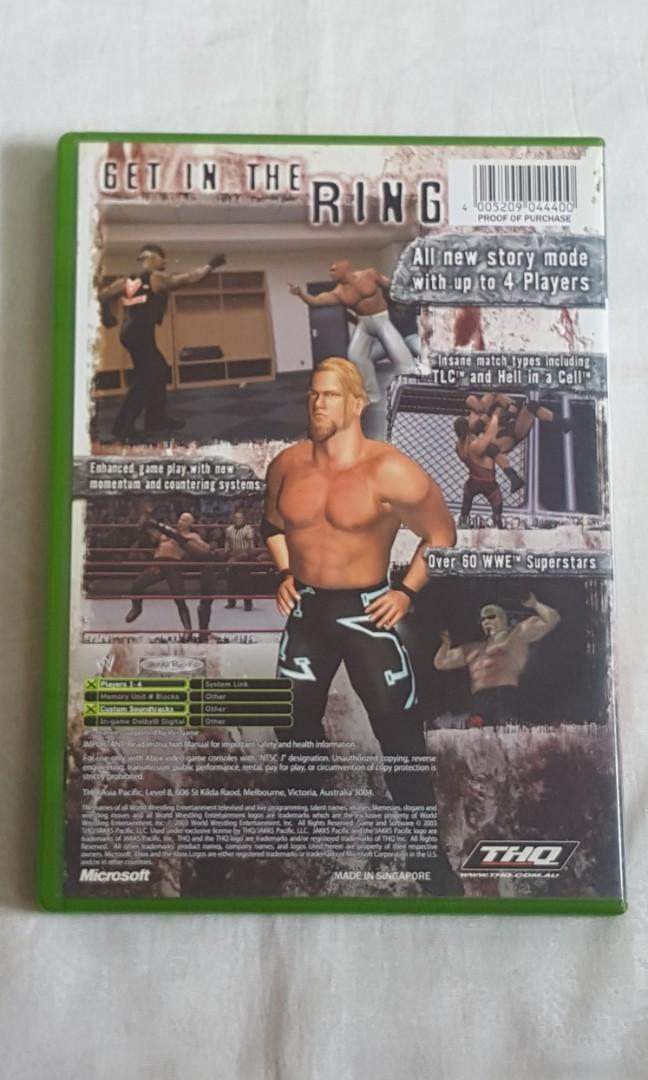 XBOX WWE Raw 2, Video Gaming, Video Games, Xbox on Carousell