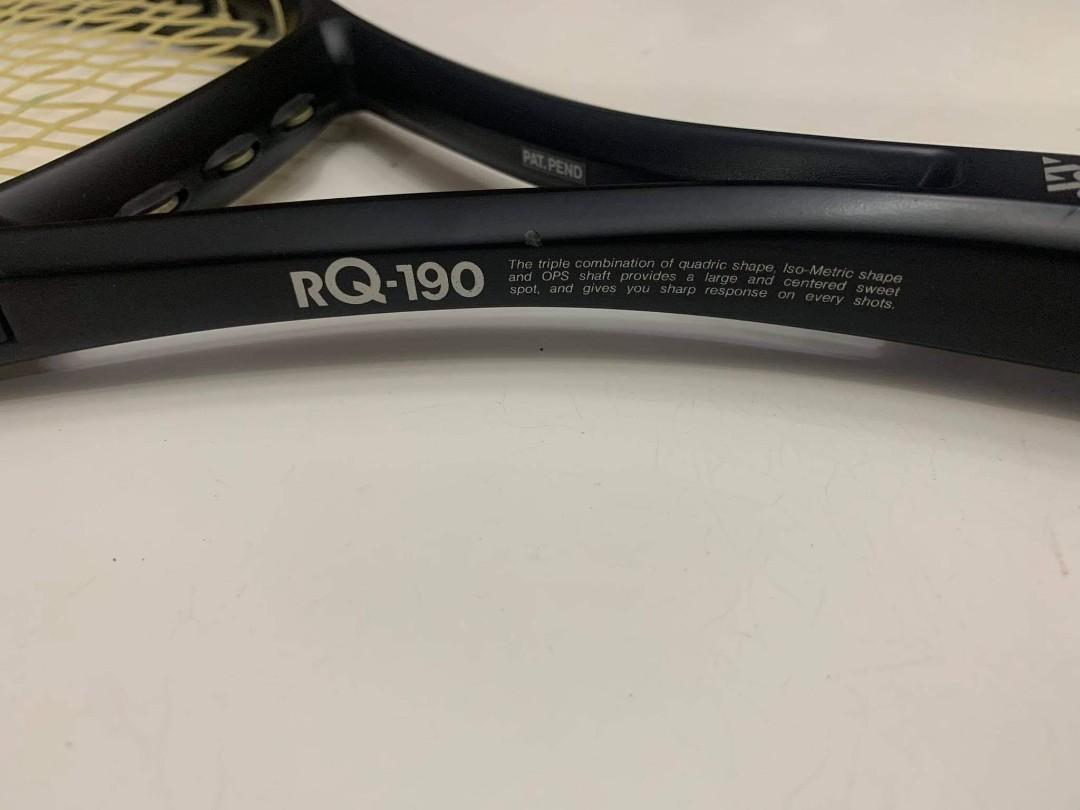 Yonex RQ-190 Tennis Racket, Sports Equipment, Sports & Games, Racket ...