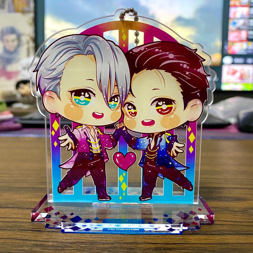 Yuri On Ice victuuri victor yuri keychain standee, Hobbies & Toys ...