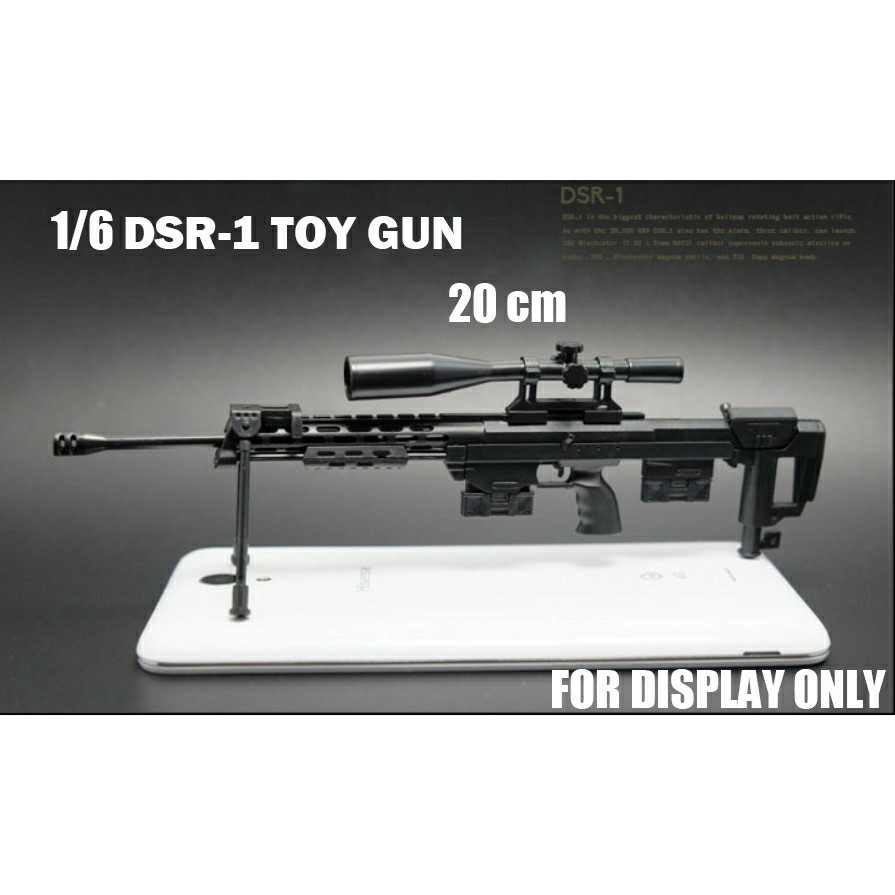 12 inch (1/6 scale) dsr-1 sniper rifle for army soldier figures ...