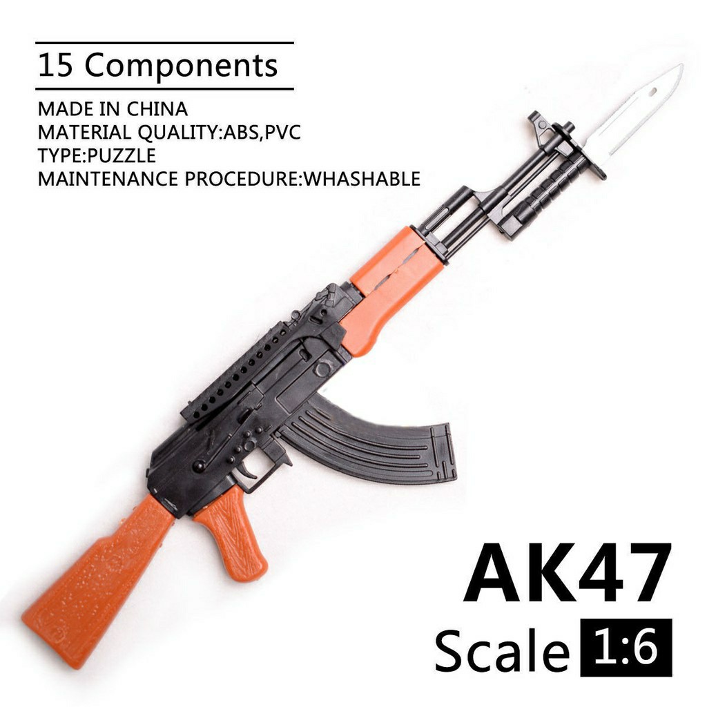 12 inch (1/6 scale) weapon ak47 rifle soldier army figure, Hobbies ...