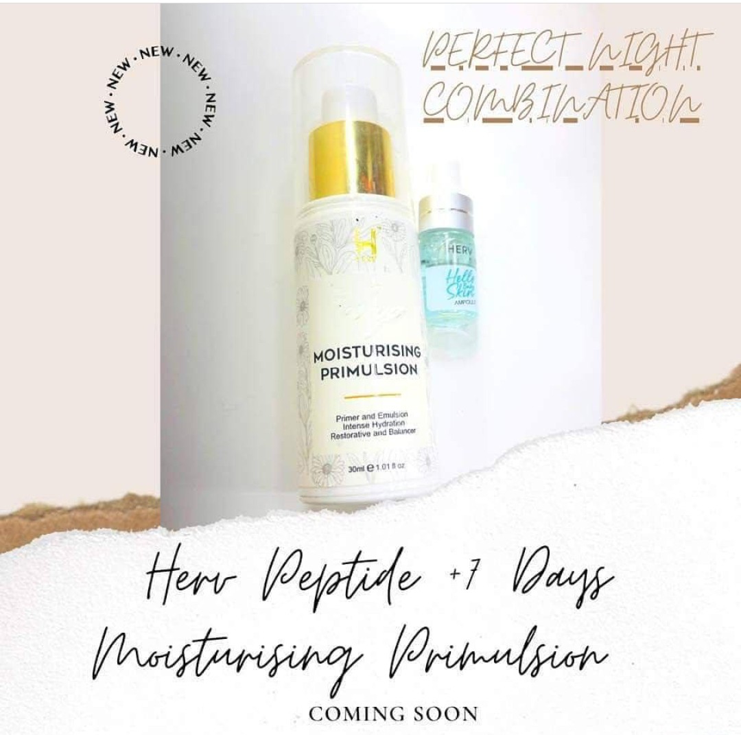 7 Days Moisturiser + Herv Peptide, Beauty & Personal Care, Face, Face ...