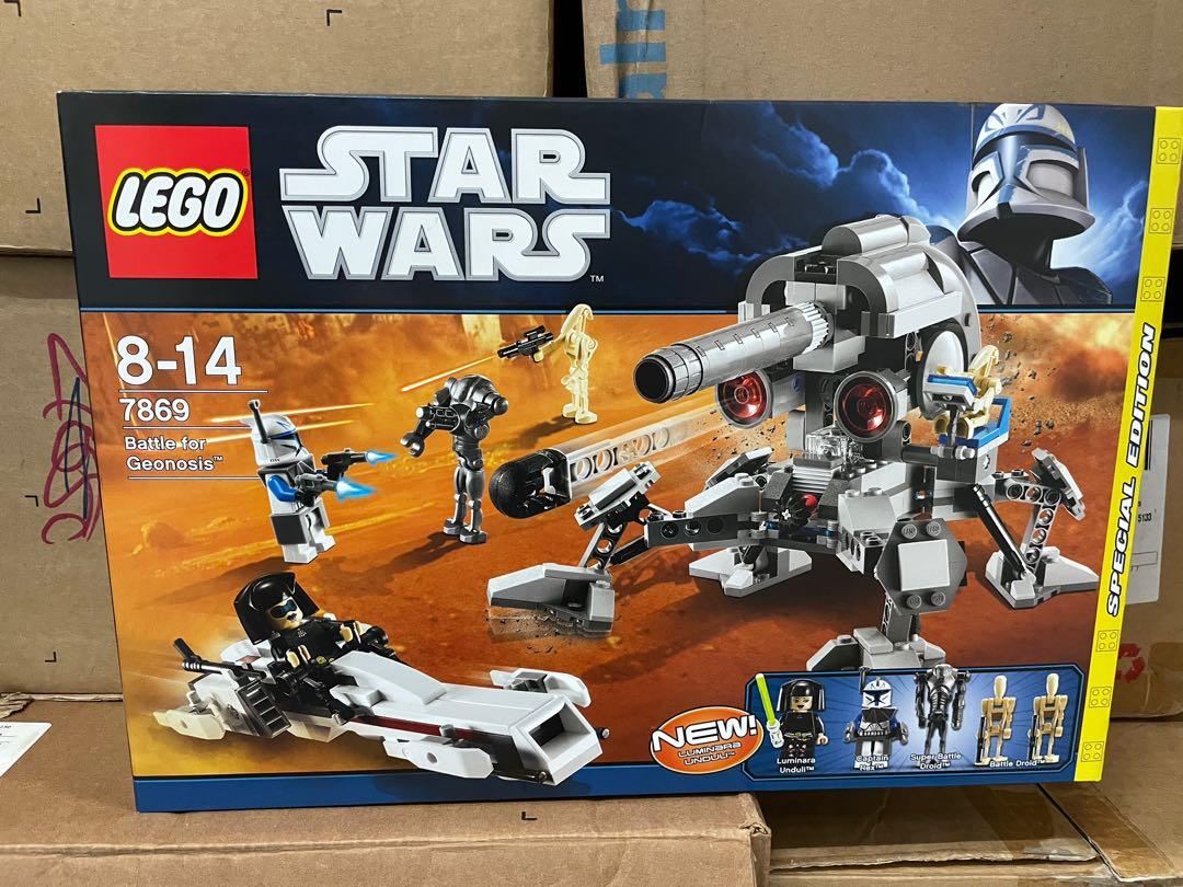 全新 Lego 7869 Battle for Geonosis Star Wars 星球大戰, 興趣及遊戲, 玩具 & 遊戲類 ...