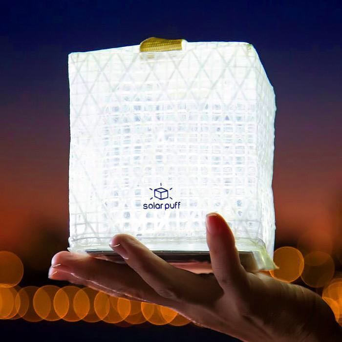 [現貨] Solight design SOLARPUFF™ LS Solar Lantern 太陽能燈 摺疊燈 營燈 超輕 防水 露營用品 ...