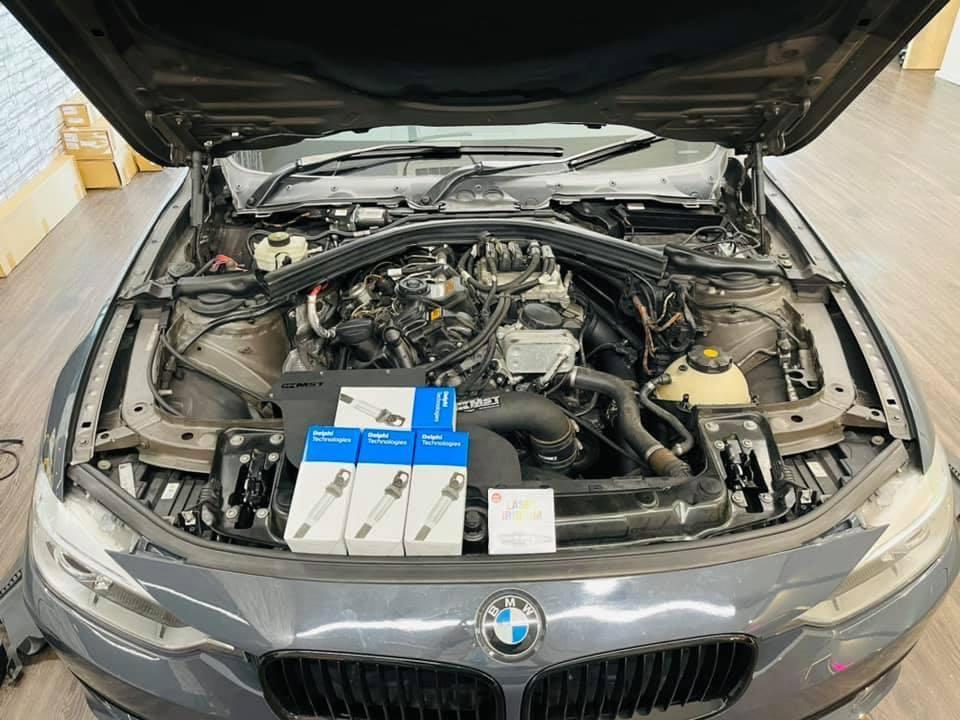 BMW Eldor Ignition coil and NGK Spark Plug package N13/N20, Car ...