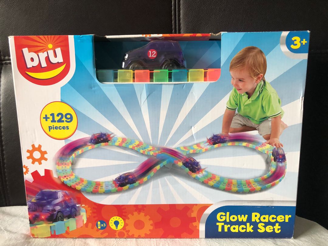 BNIB Glow racer Track Set, Hobbies & Toys, Toys & Games on Carousell
