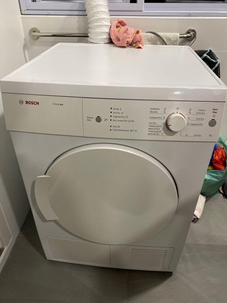 Bosch clothes dryer 7kg, TV & Home Appliances, Washing Machines and ...