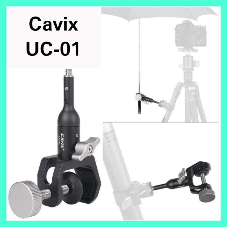 Cavix UC-01 CLAMP / 1/4 - Clamp/ ALUMINIUM MULTIPURPOSE CLAMP FOR TRIPOD/ Accessory, Mobile ...
