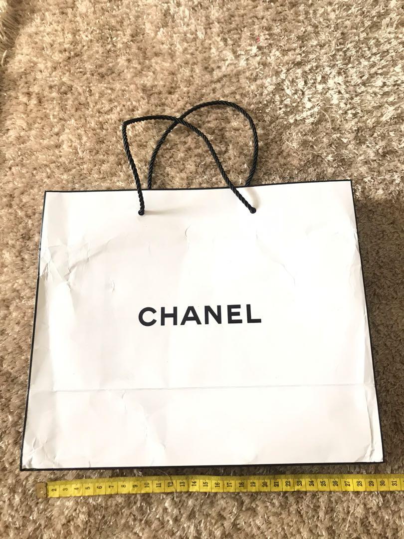 Chanel paper bag original and authentic used, Serba Serbi, Others di ...