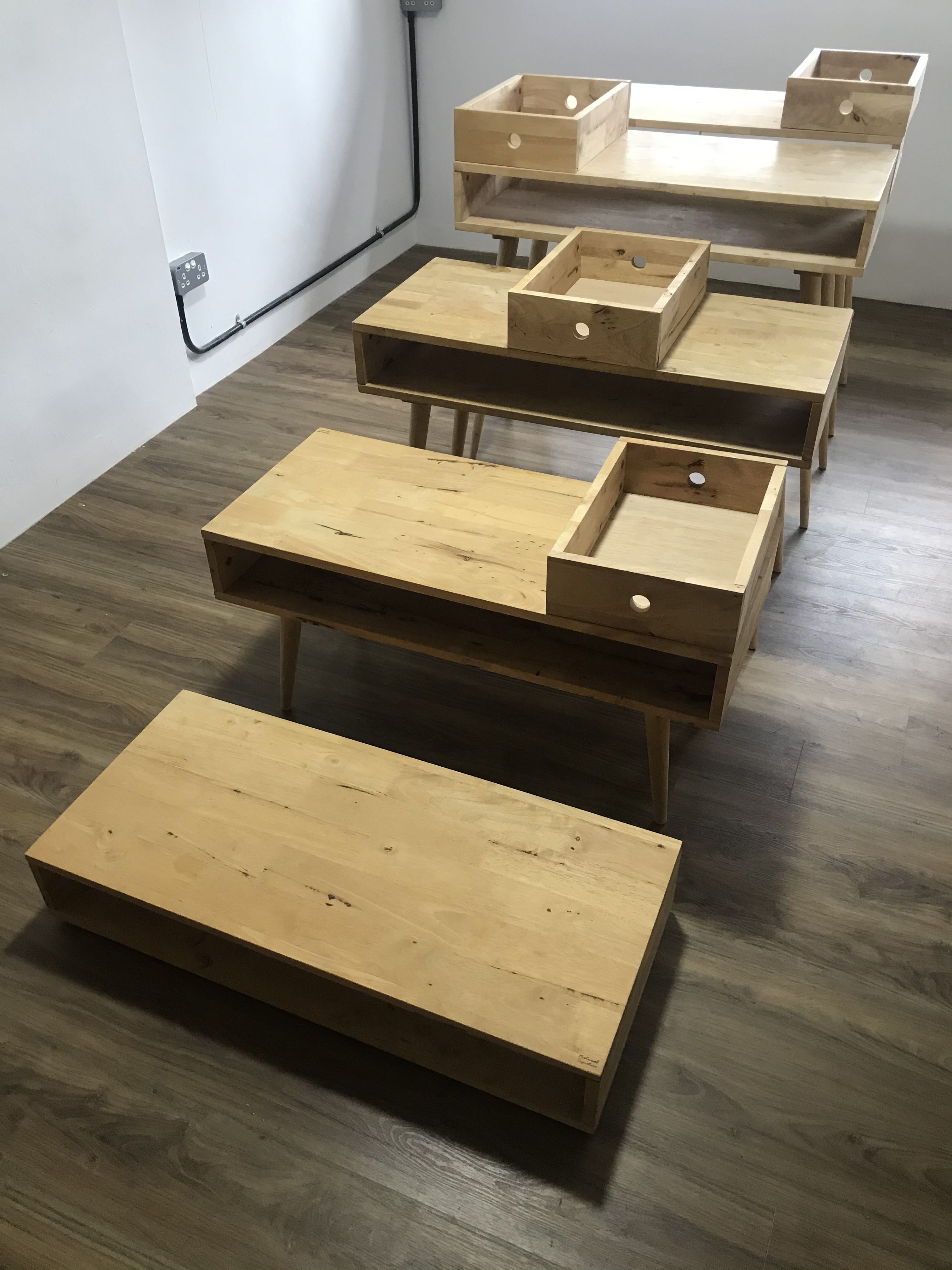 Set of Comfort Natural Signature Table Collection, Furniture & Home ...