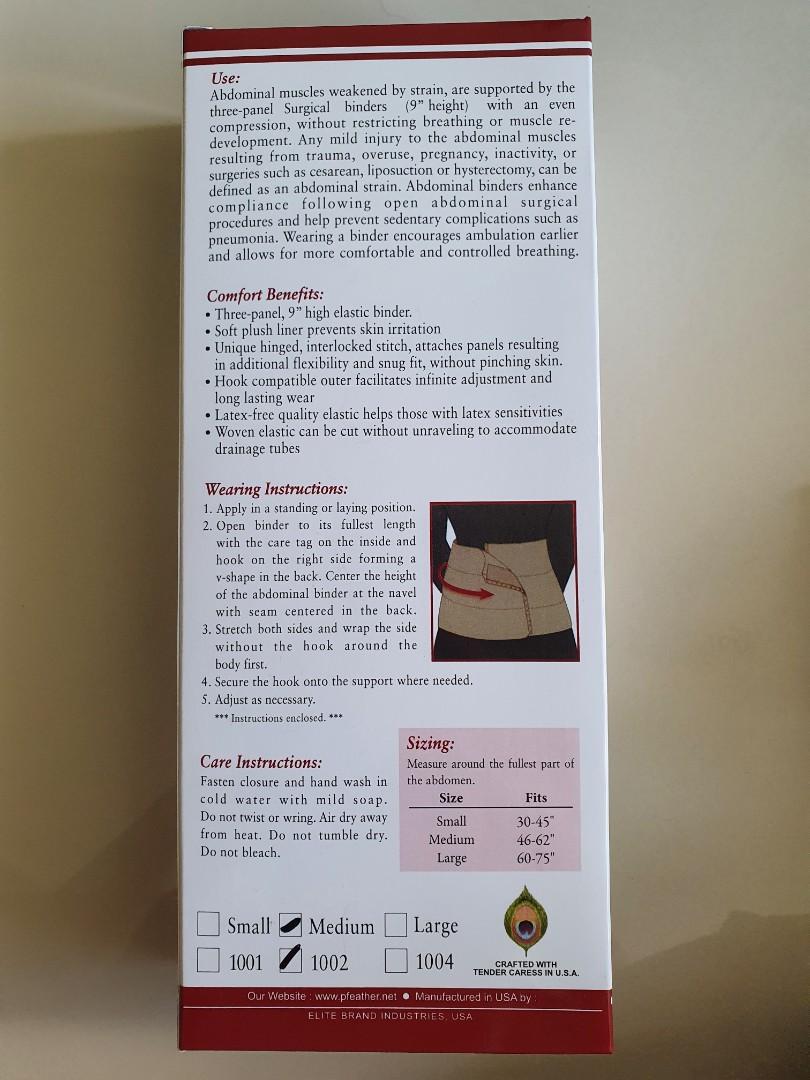 C-sect essentials: binder & disposable panties, Babies & Kids ...
