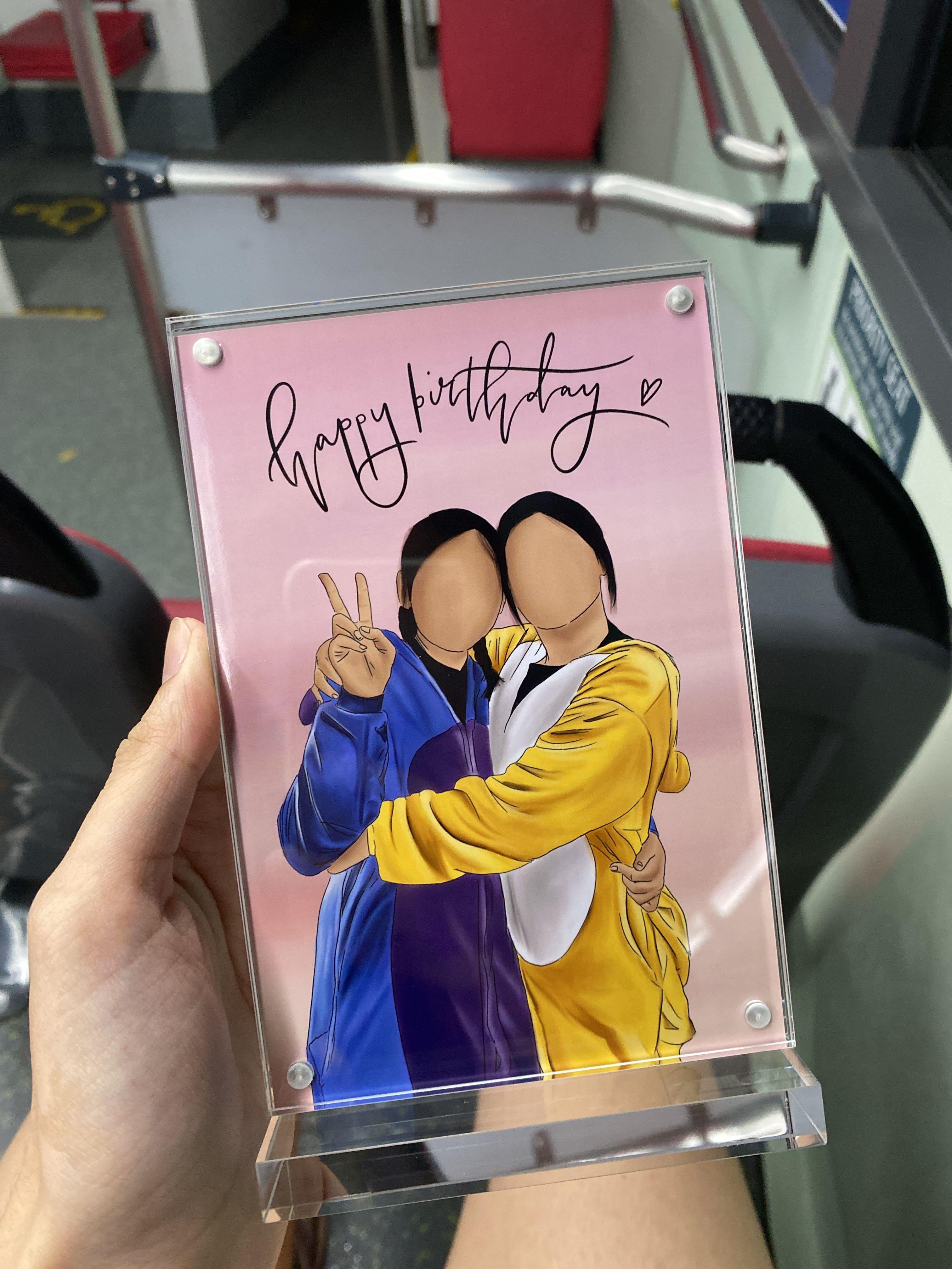 Customisable Digital Faceless Portraits, Hobbies & Toys, Stationery ...