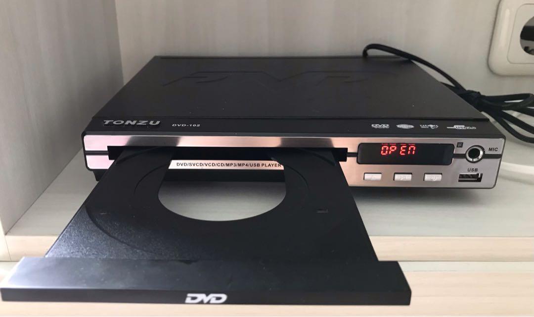 DVD Player- Tonzu- Alat pemutar CD, VCD, DVD, MP3, MP4, Elektronik ...
