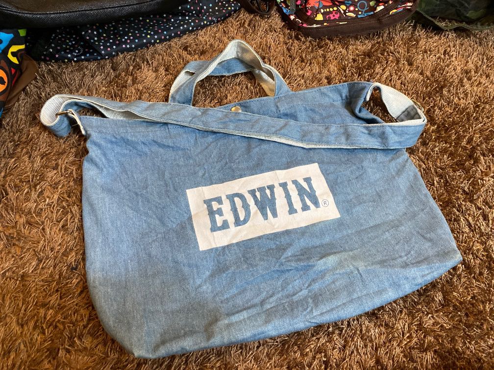 Edwin Denim sling bag, Men's Fashion, Bags, Sling Bags on Carousell
