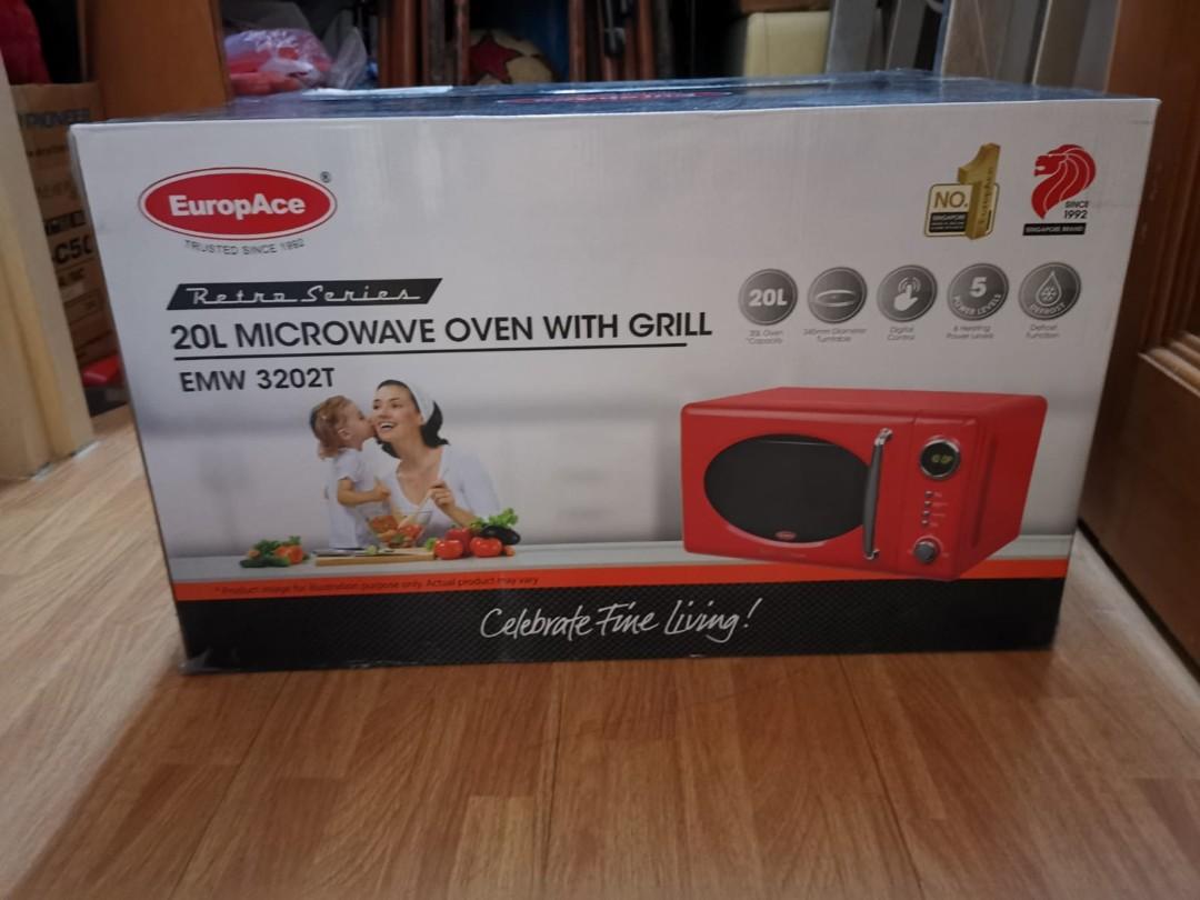 Europace Microwave Oven with Grill, TV & Home Appliances, Kitchen ...