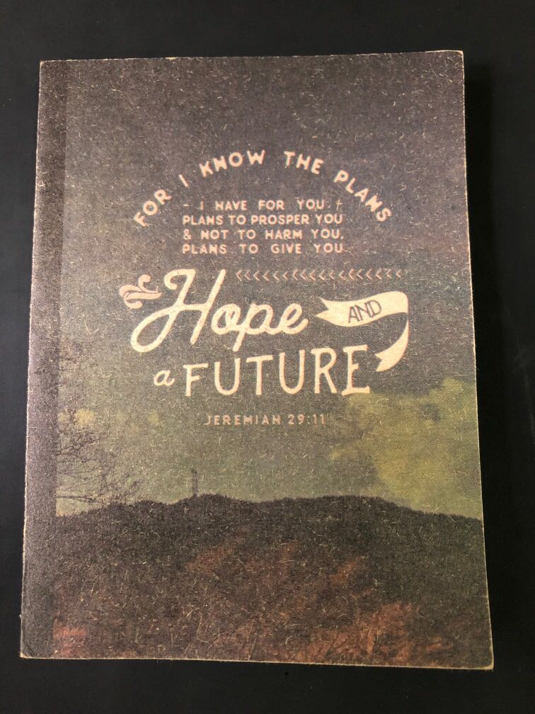 [FREE] Vintage Designed Bible Verse Cover Notebook, Hobbies & Toys ...