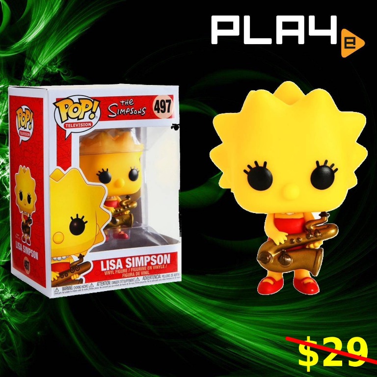 Funko POP! (497) The Simpsons Lisa Simpson (7017915) Brand New, Hobbies ...