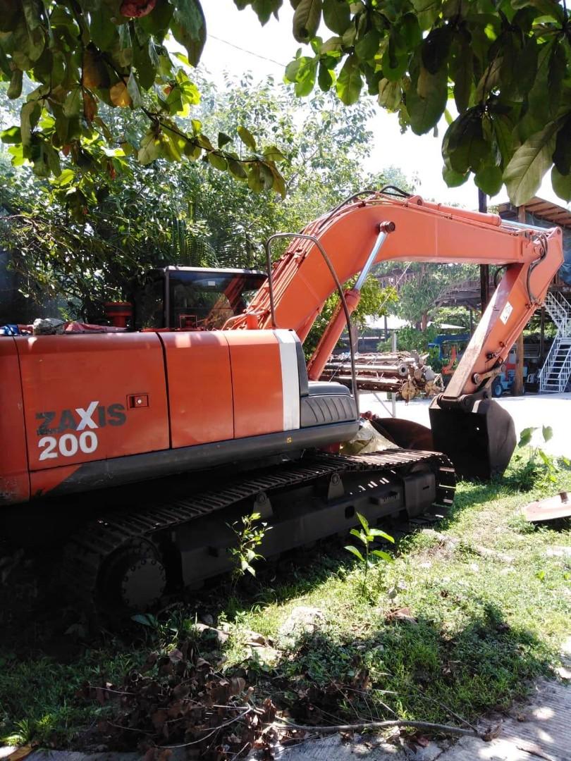 Hitachi zaxis 200-3 excavator, Special Vehicles, Heavy Vehicles on ...