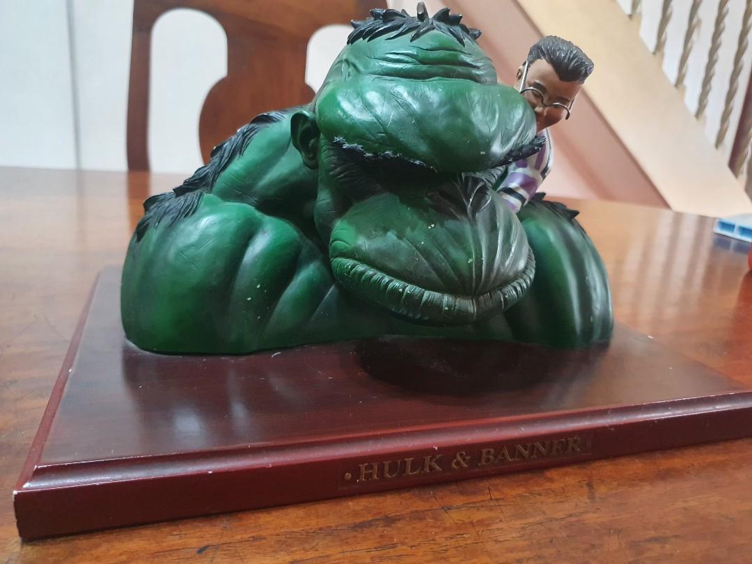 Hulk/ Banner Statue, Limited Edition, Hobbies & Toys, Memorabilia ...