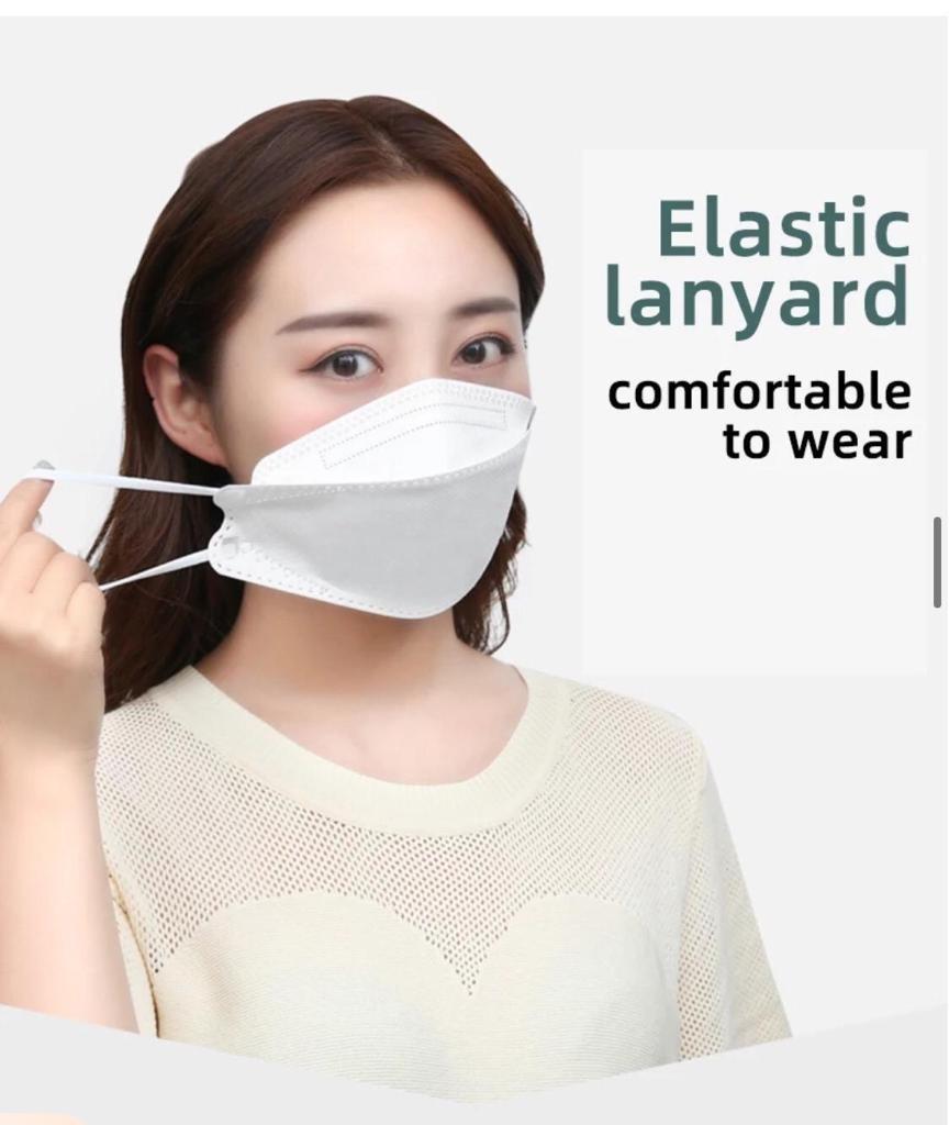 KF94 "Fish Mouth Type 3D Mask", Health & Nutrition, Face Masks & Face ...