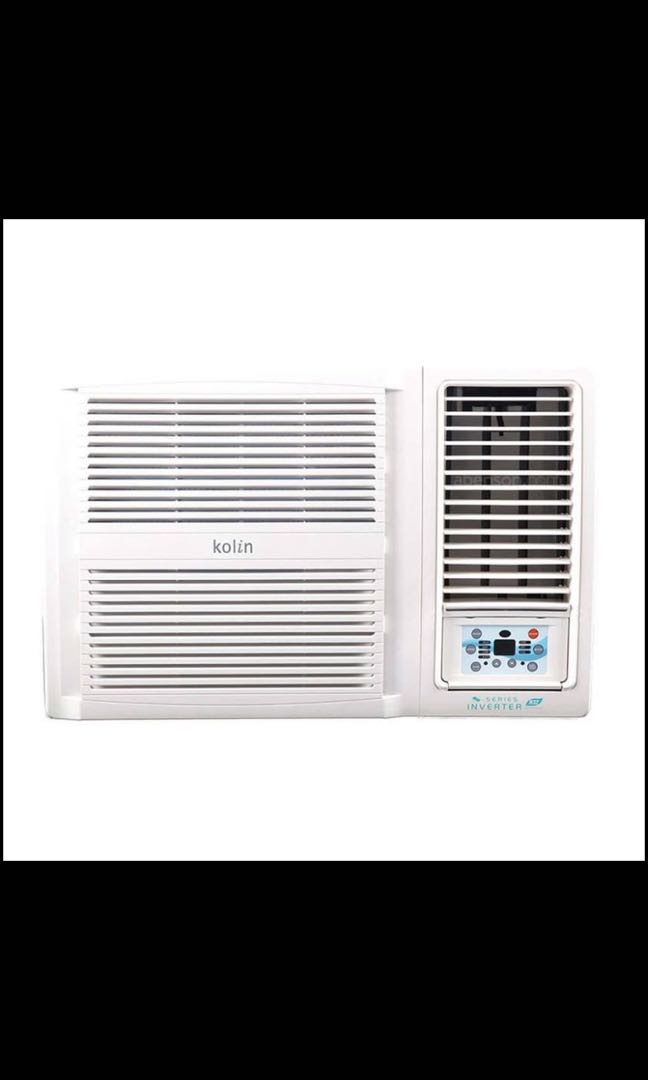 Kolin Window Type Inverter Aircon, Furniture & Home Living, Furniture ...