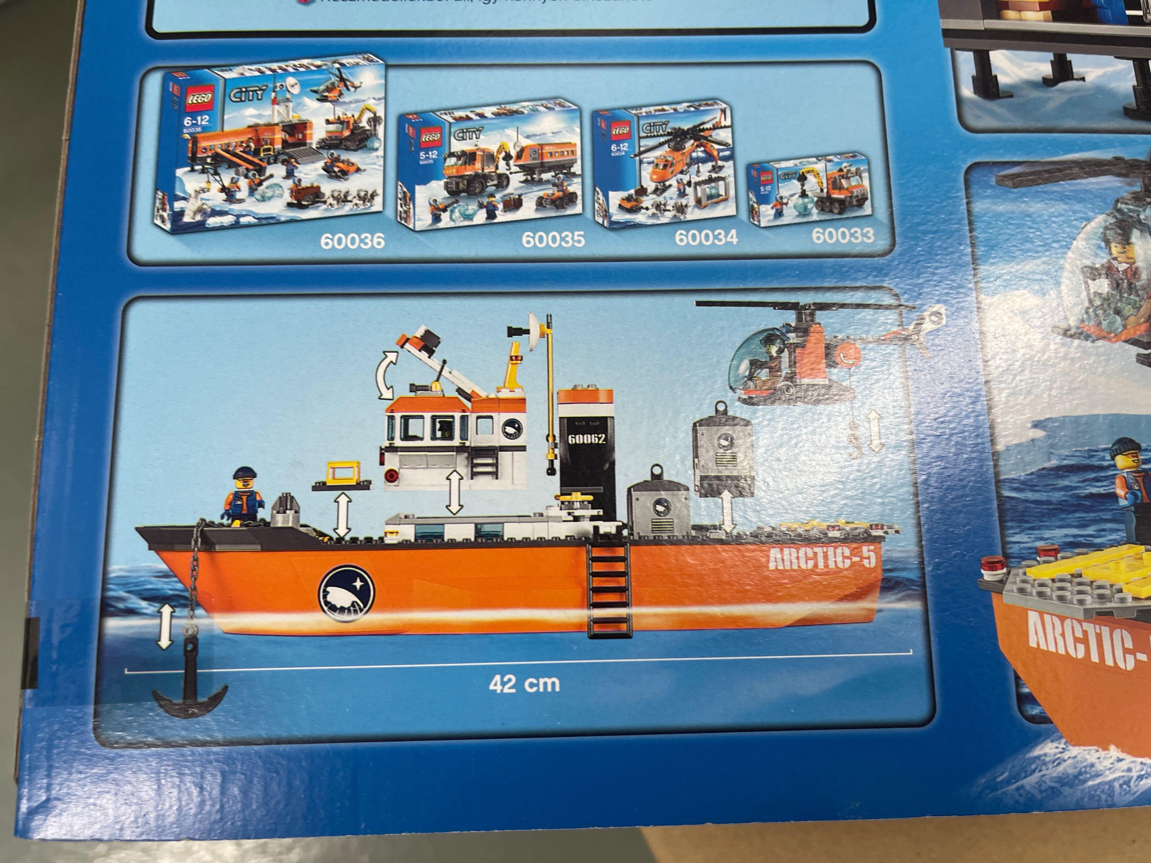 Lego 60062 Arctic Ice Breaker, Hobbies & Toys, Toys & Games on Carousell