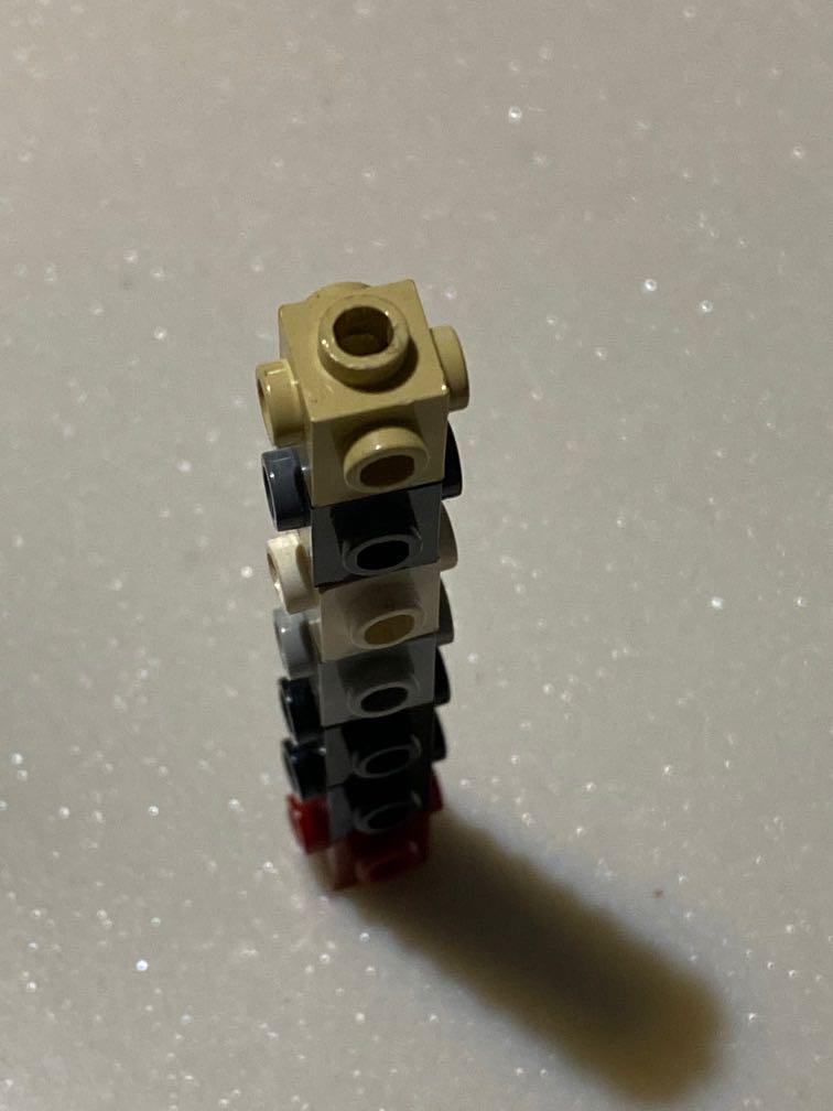 LEGO Part: Brick, Modified 1 x 1 with Studs on 4 Sides (4733), Hobbies ...