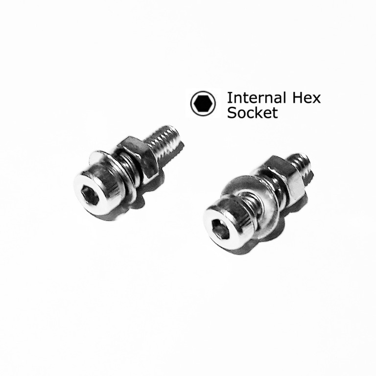 M5 Internal Hex Bolt with Lock Washer, Sports Equipment, Bicycles ...