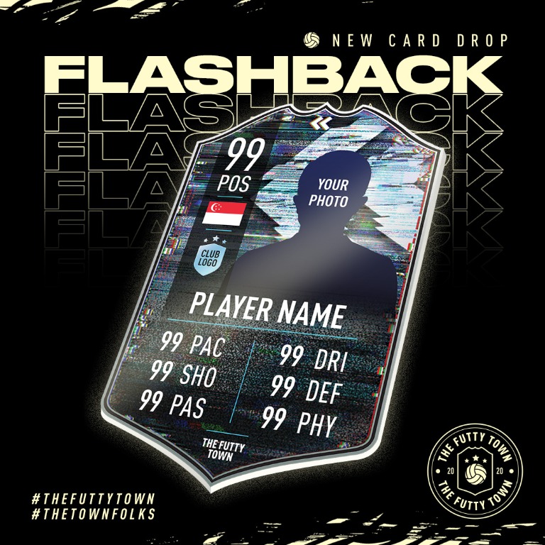 Personalised FIFA Ultimate Team FUT Card - Flashback, Video Gaming ...