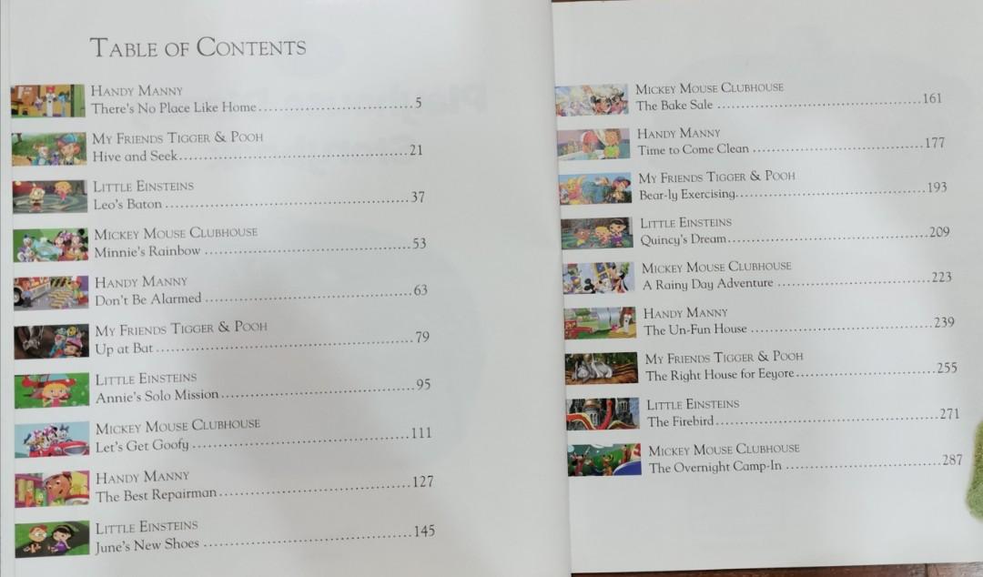 Playhouse Disney Storybook, Hobbies & Toys, Books & Magazines, Fiction ...