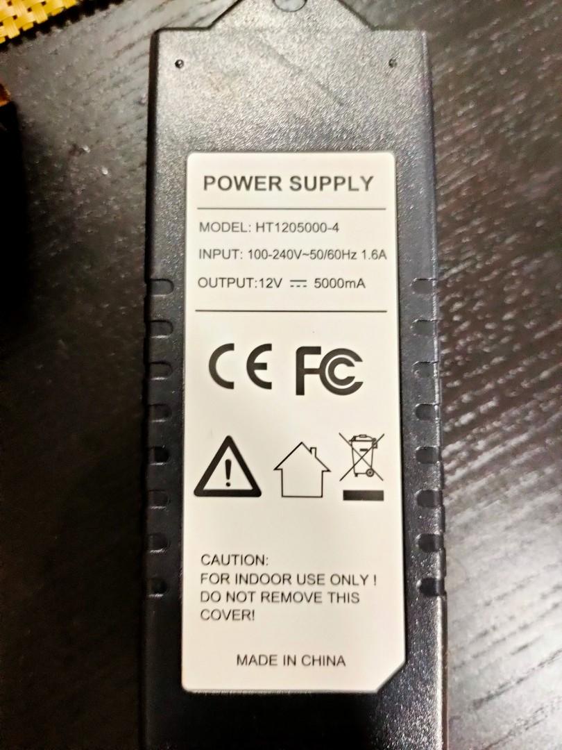 Power Adapter (4channel), Computers & Tech, Parts & Accessories, Cables ...