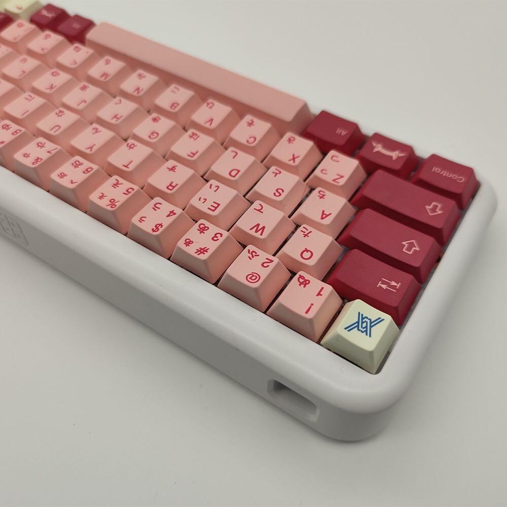 PREORDER Darling in the FranXX Zero Two CHERRY PBT Mechanical Keyboard ...