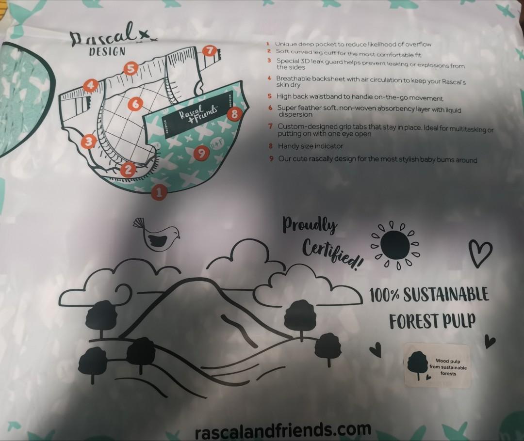 Rascal and friends pampers, Babies & Kids, Bathing & Changing, Diapers ...