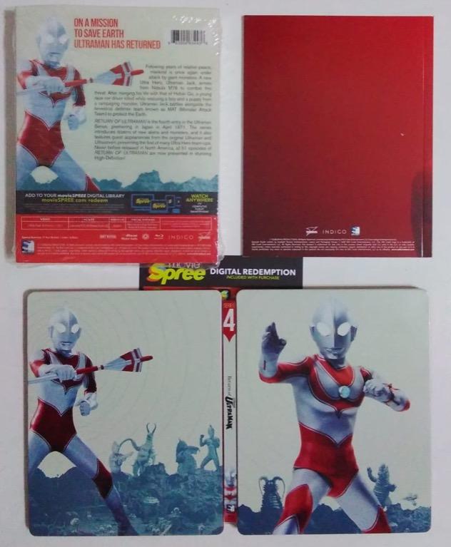 RETURN of ULTRAMAN 帰ってきたウルトラマン - The Complete Series - SteelBook ...