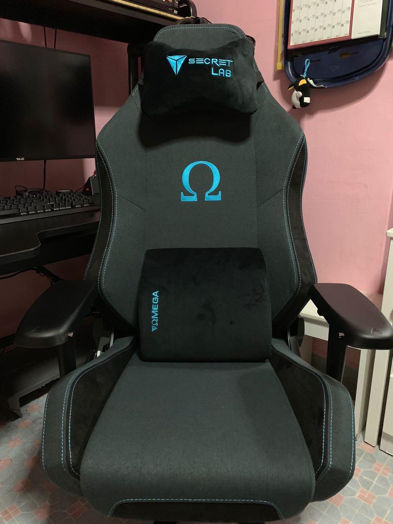 SecretLab Omega Softweave Fabric, Furniture & Home Living, Furniture ...