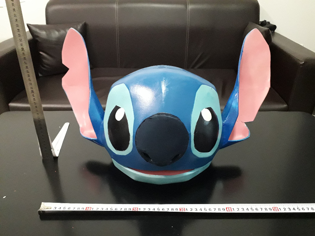 Stitch Head, handmade, wearable, EVA foam, Hobbies & Toys, Toys & Games ...