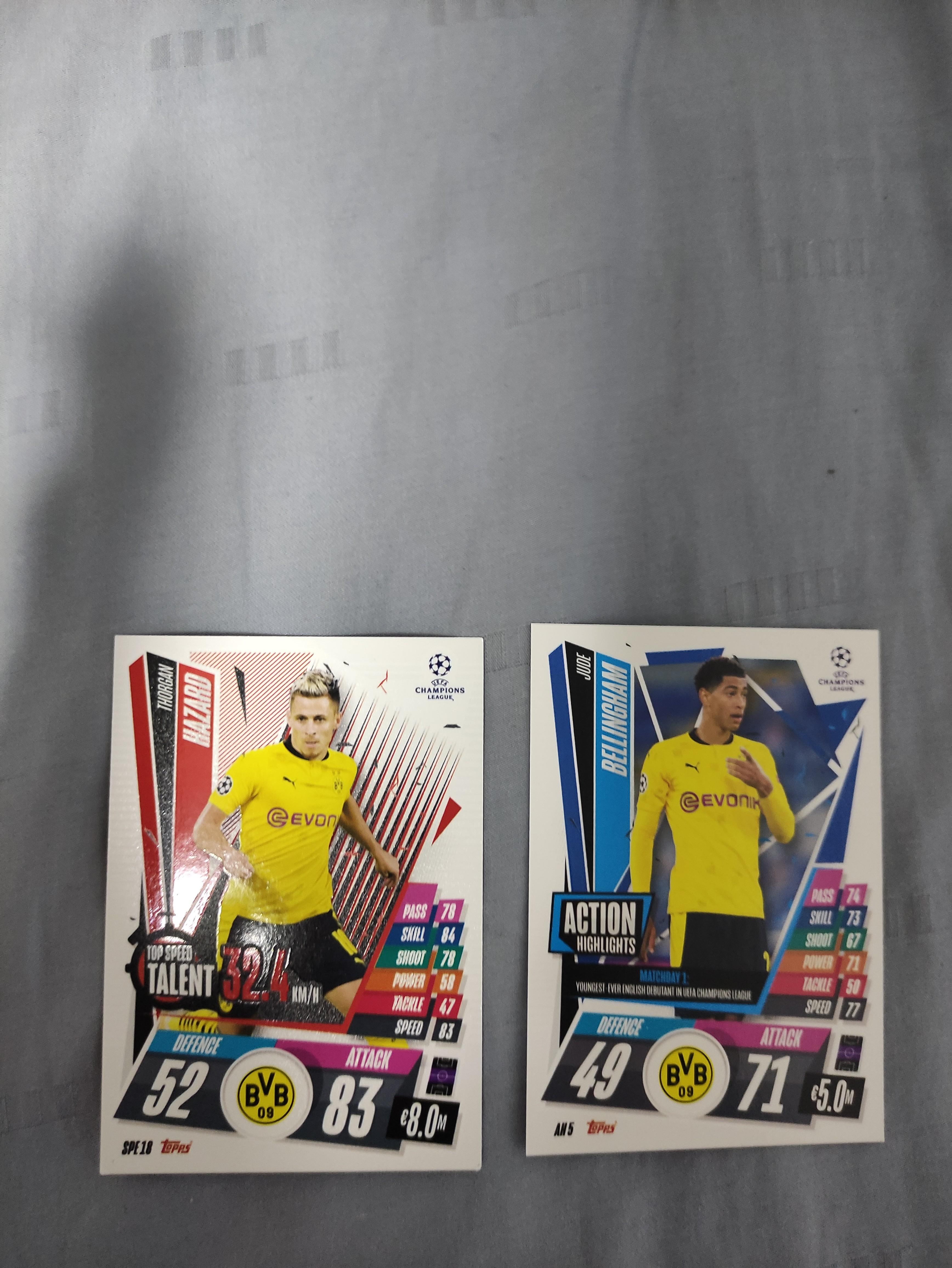 Thorgan Hazard &Jude Bellingham, Hobbies & Toys, Toys & Games on Carousell