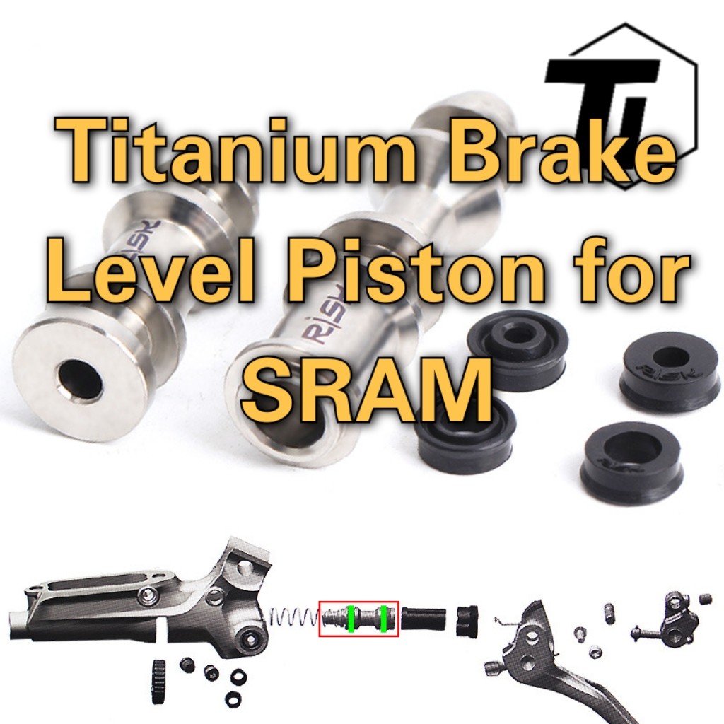 Titanium Piston for Sram Brake lever | Guide RSC, Guide Ultimate, Code RSC DB5 Level, Level T ...