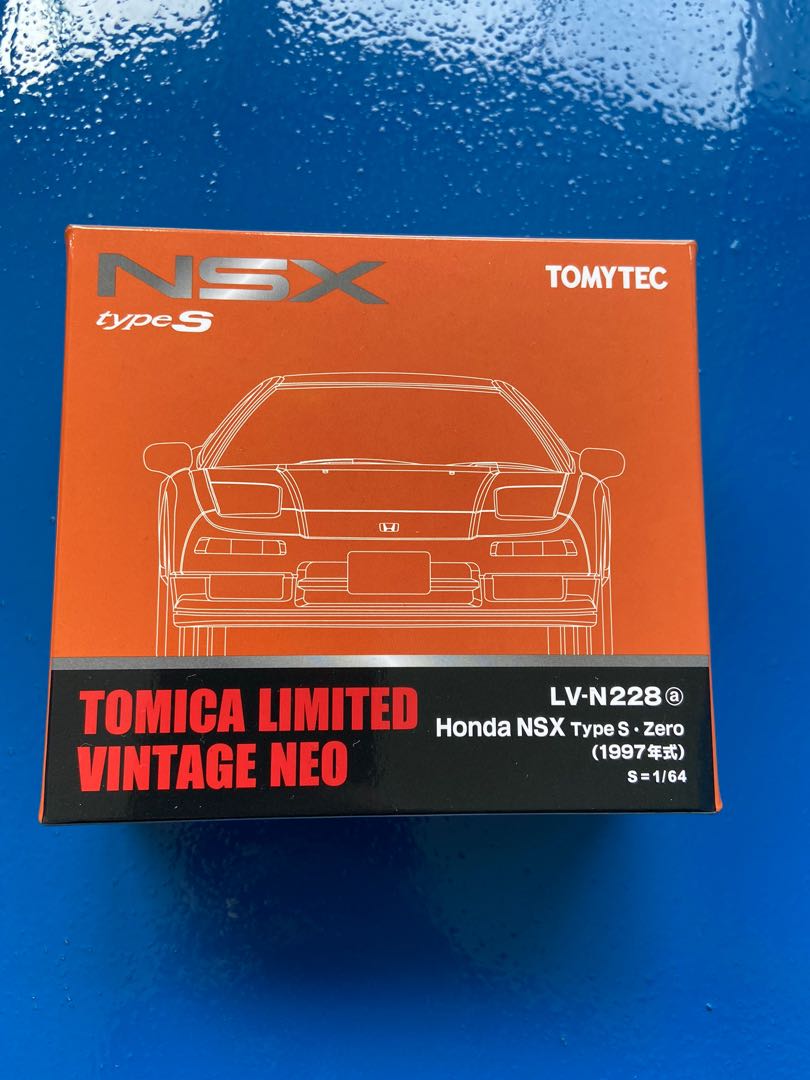 老周微影TOMYTEC Tomica Limited Vintage NEO 合金車 - LV-N228a Honda Nsx Types-zero 1997 Model (橙), 興趣及遊戲 ...