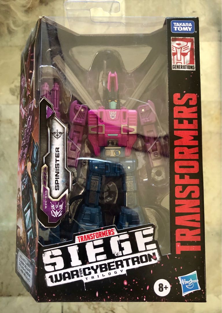 Transformers Siege Spinister, Hobbies & Toys, Toys & Games on Carousell