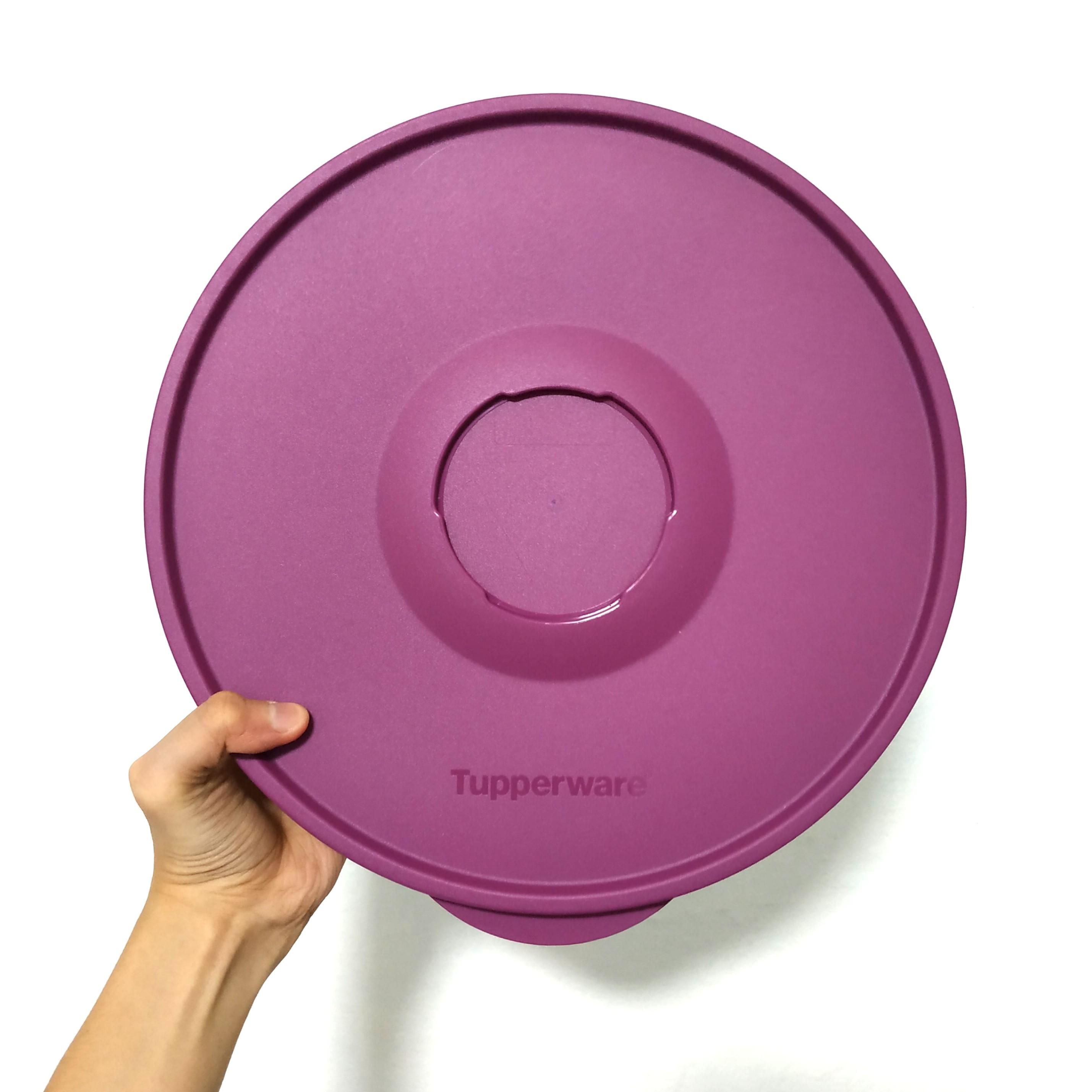 Tupperware 550 ml and 4.3L Ilumina Lockable Stack Serving Round ...